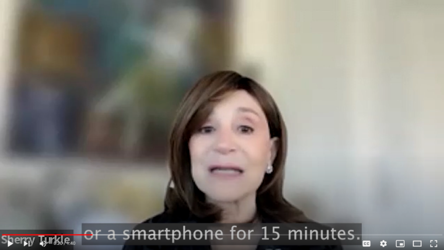 Technology and Intolerance for Solitude - Children and Screens