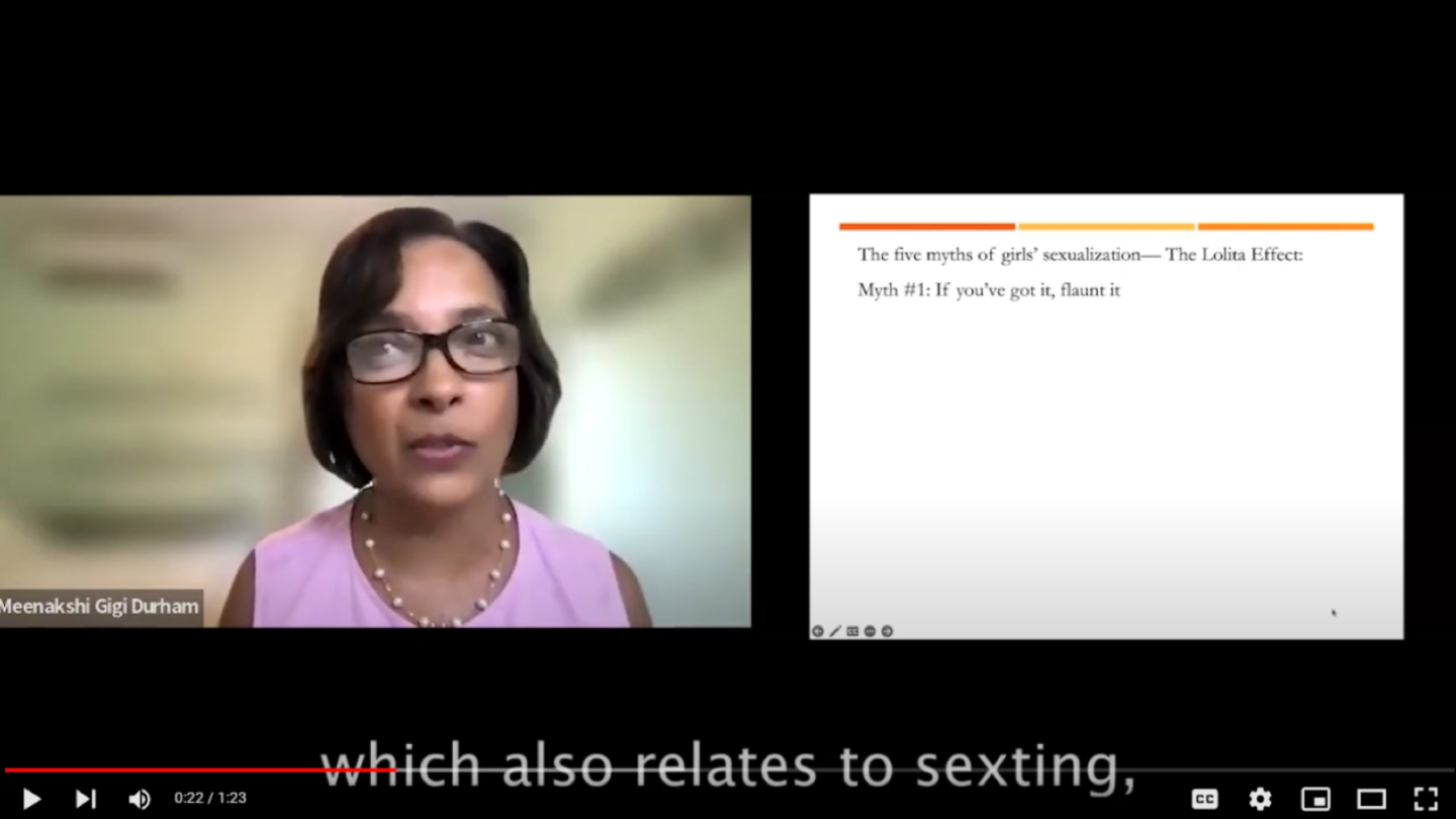 Girls' Sexualization Myths - Children and Screens