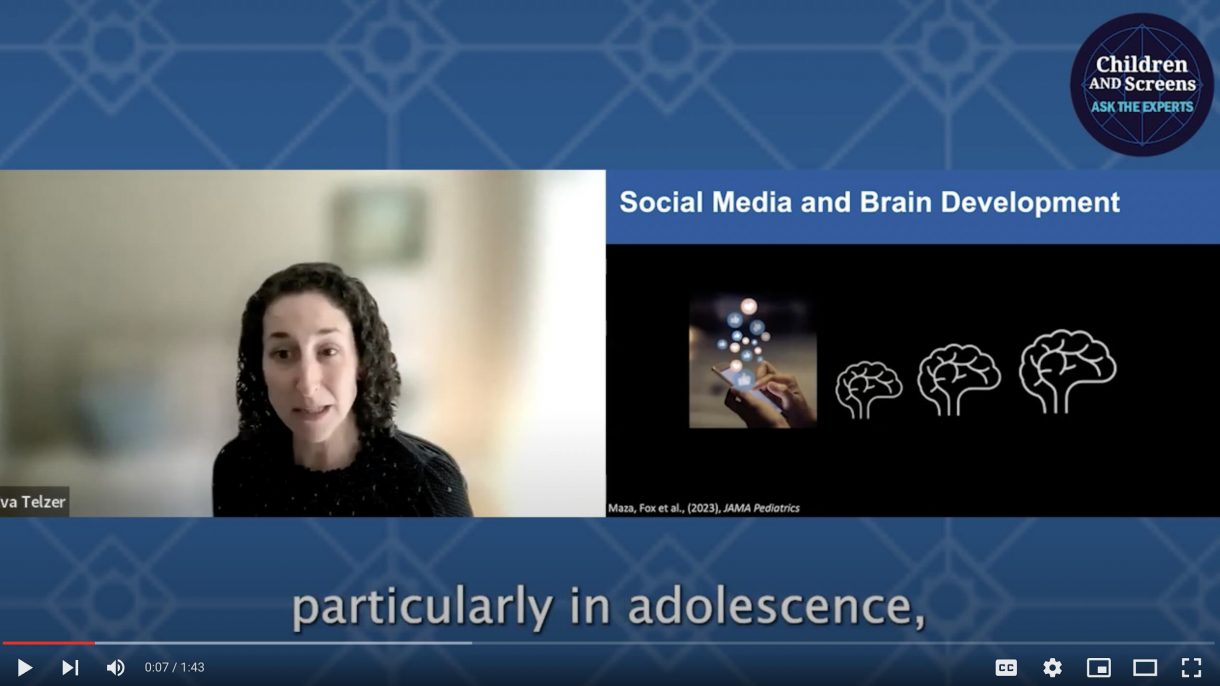 Social Media and Changes in Adolescent Brain Development - Children and ...