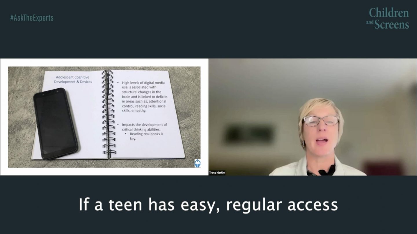 How Excessive Screen Use Changes the Adolescent Brain - Children and ...